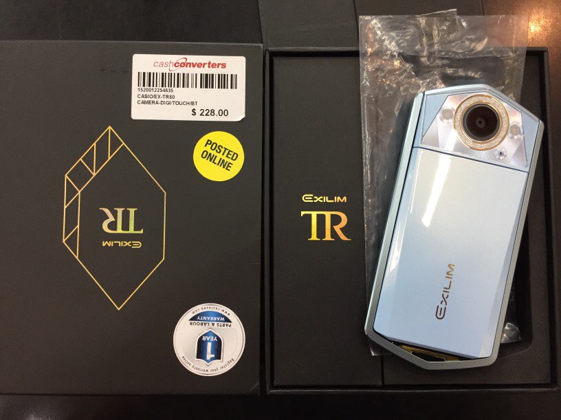 Casio EX-TR80 Beauty Selfie Camera, Photography, Cameras on Carousell