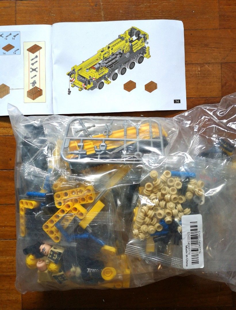 665pcs Lego Technic like Truck, Hobbies & Toys, Toys & Games on Carousell
