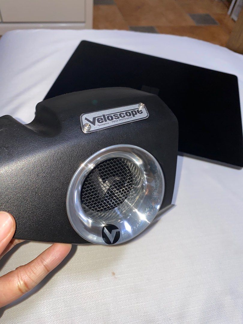 Chrome Veloscope for Aerox V1, Motorcycles, Motorcycle Accessories on ...