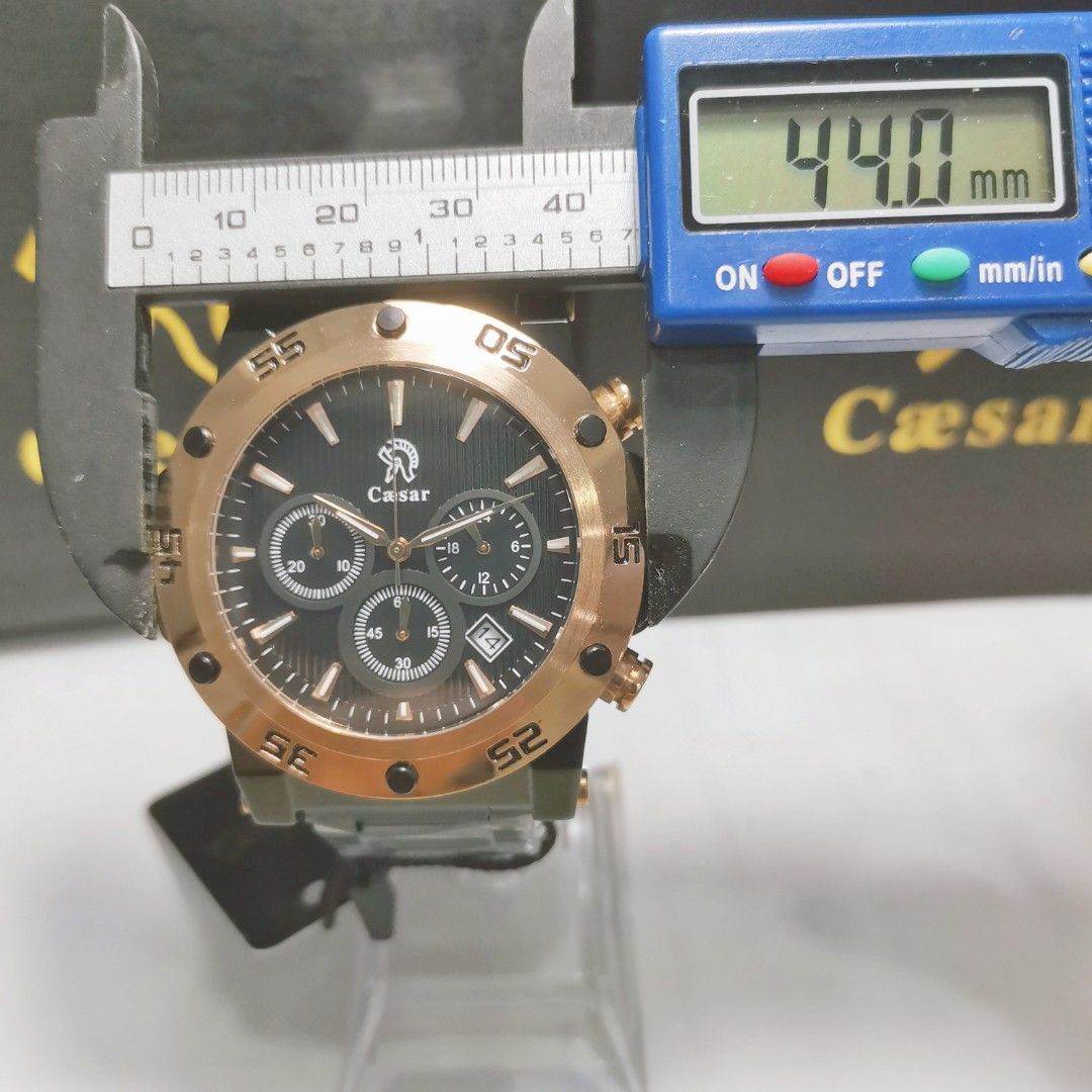 Chronograph Men Watch Caesar, Men's Fashion, Watches & Accessories ...