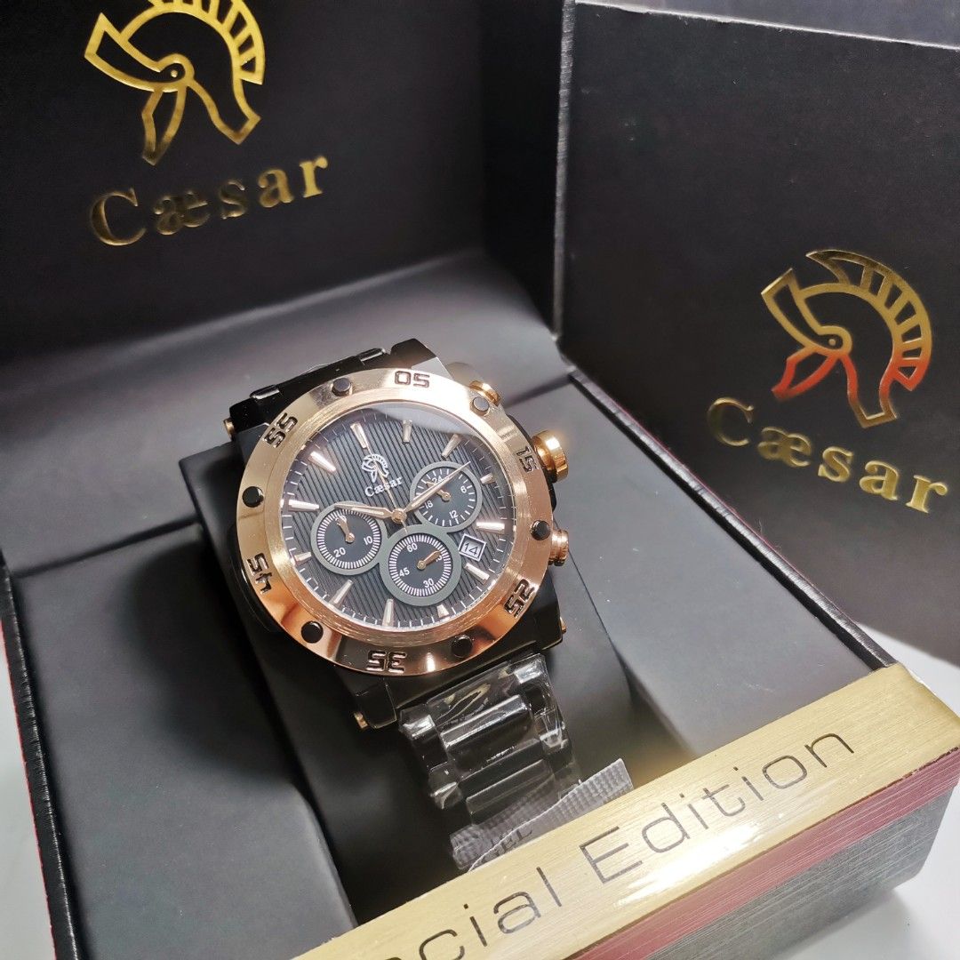 Chronograph Men Watch Caesar, Men's Fashion, Watches & Accessories ...