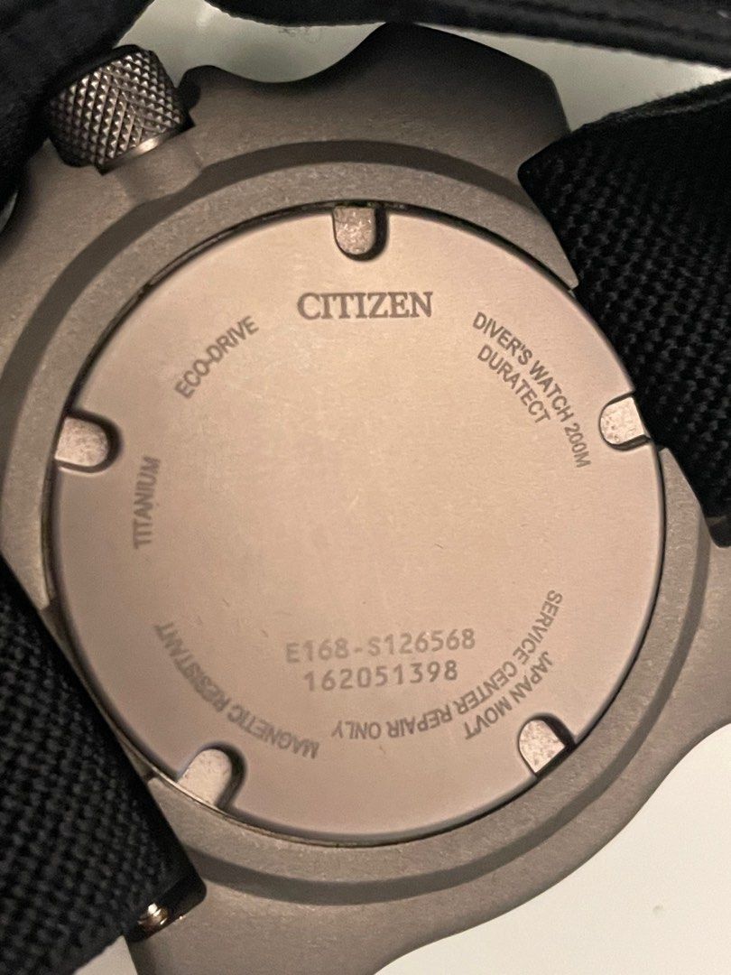 Citizen Promaster Titanium Diver watch, Luxury, Watches on Carousell