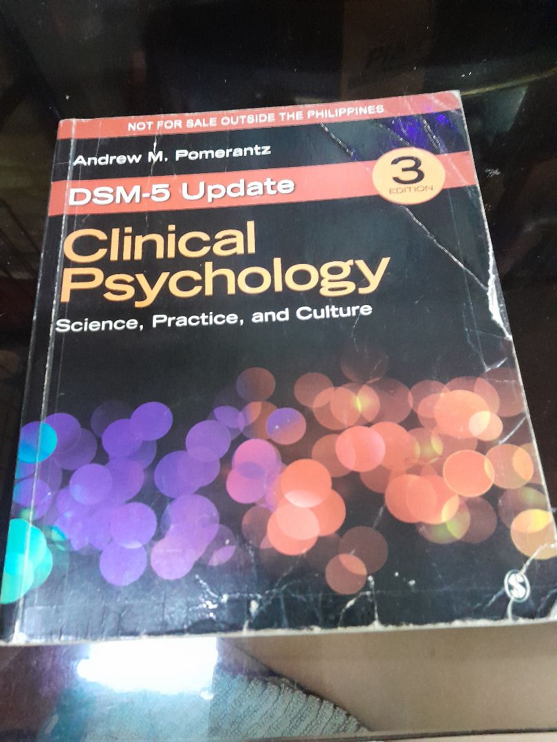 Clinical Psychology 3rd Edition -- Andrew Pomerantz -- textbook ...