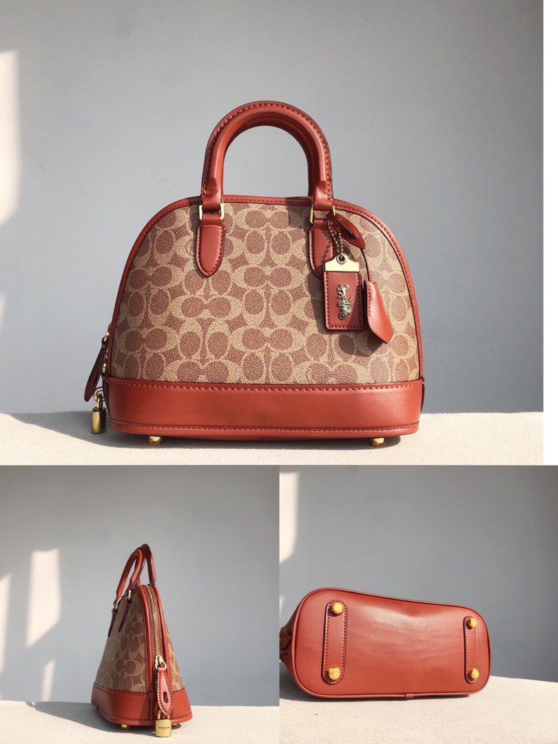Coach CC414 Revel shell bag, Women's Fashion, Bags & Wallets, Shoulder ...