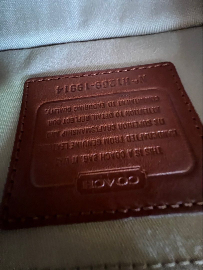 Coach Penny bag on Carousell