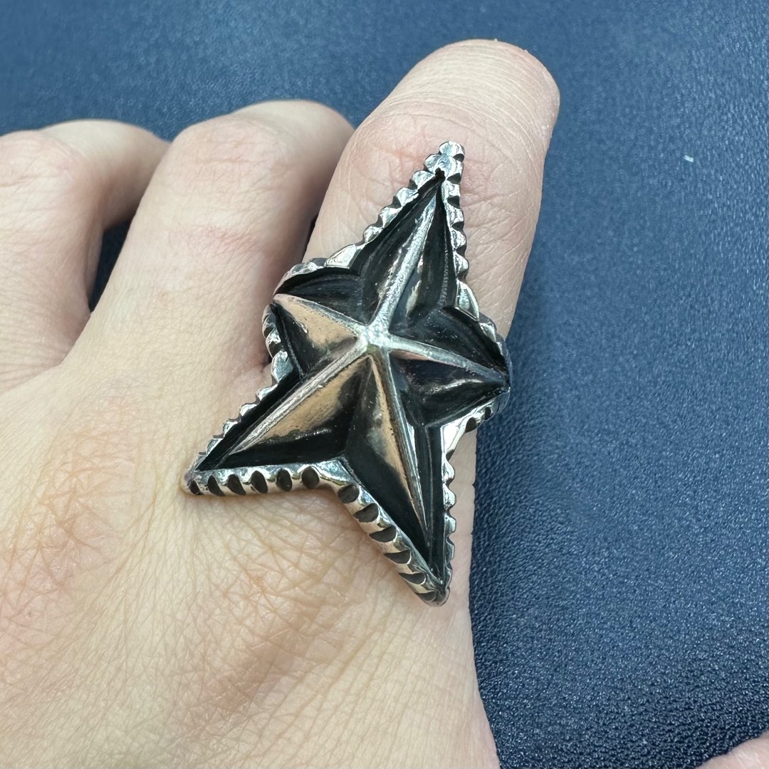 限時特價 cody sanderson spike star ring, 名牌, 飾物及配件 - Carousell