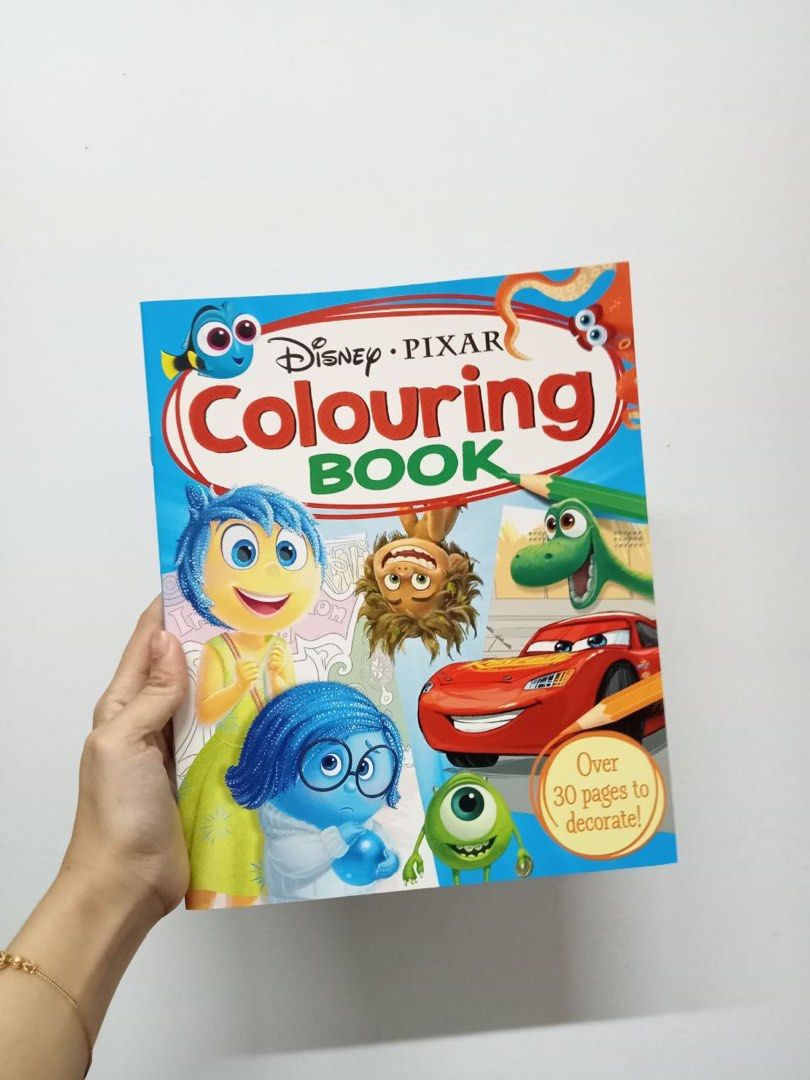Colouring Book Disney 4 pcs, Hobbies & Toys, Books & Magazines ...
