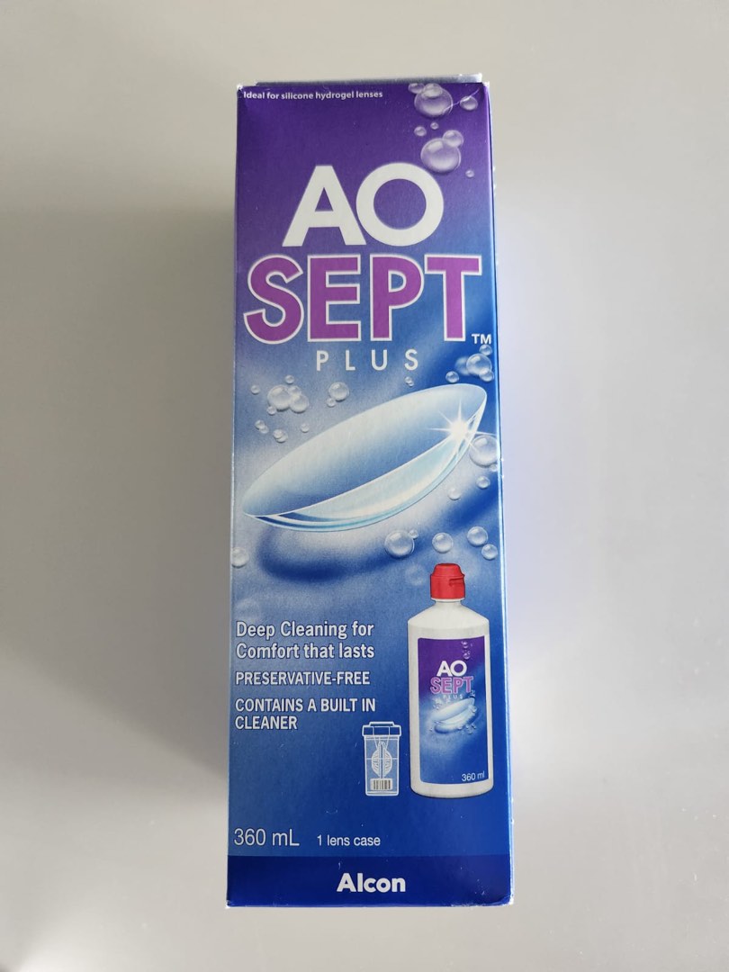Alcon AO Sept plus, Beauty & Personal Care, Vision Care on Carousell