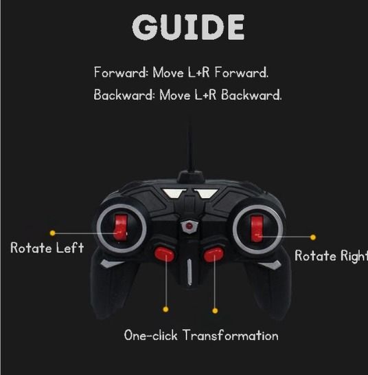 Cool Transformers remote control car with proximity sensor opening and ...