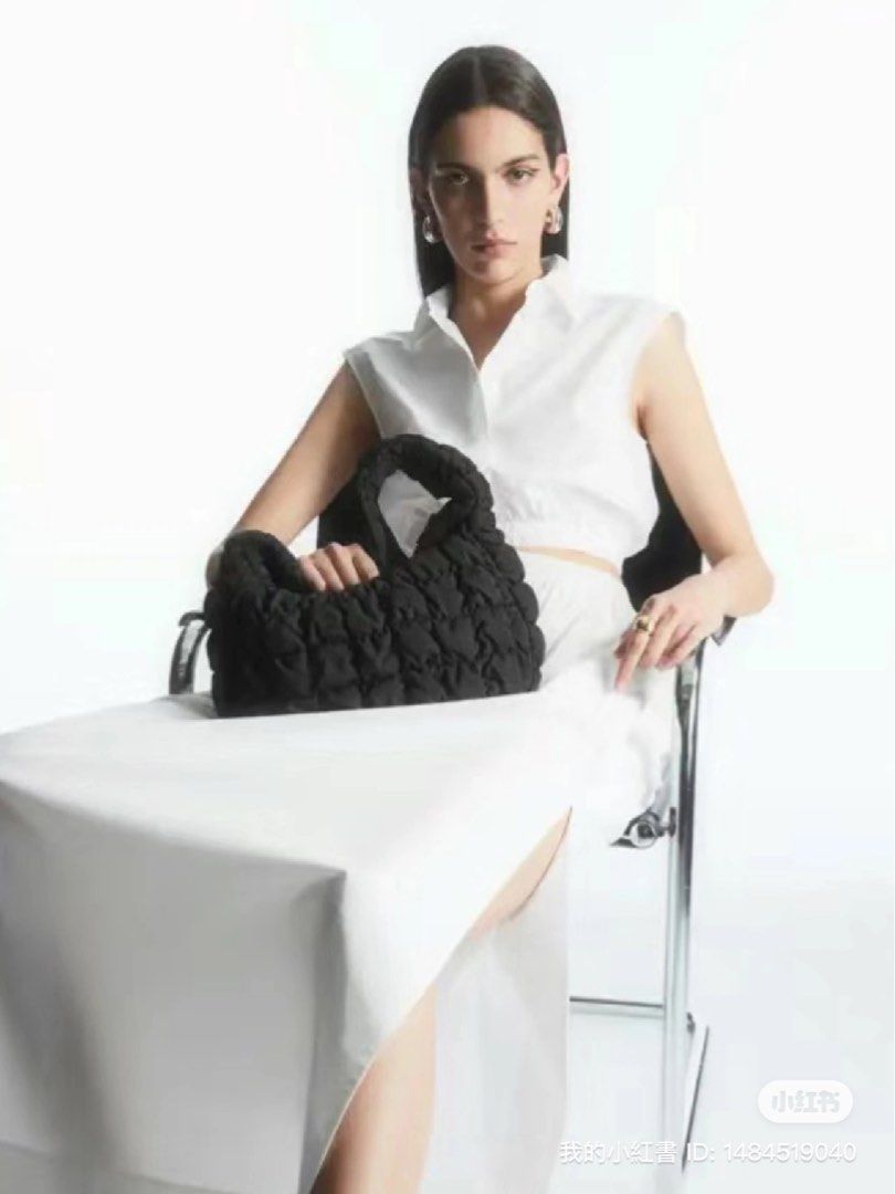 Cos quilted black mini last, Women's Fashion, Bags & Wallets, Shoulder ...