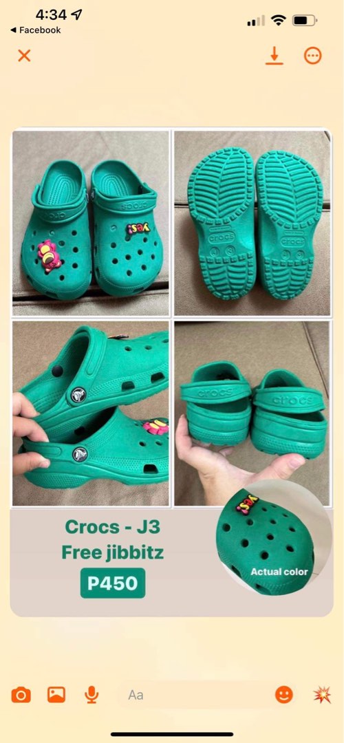 Crocs J3, Babies & Kids, Babies & Kids Fashion on Carousell