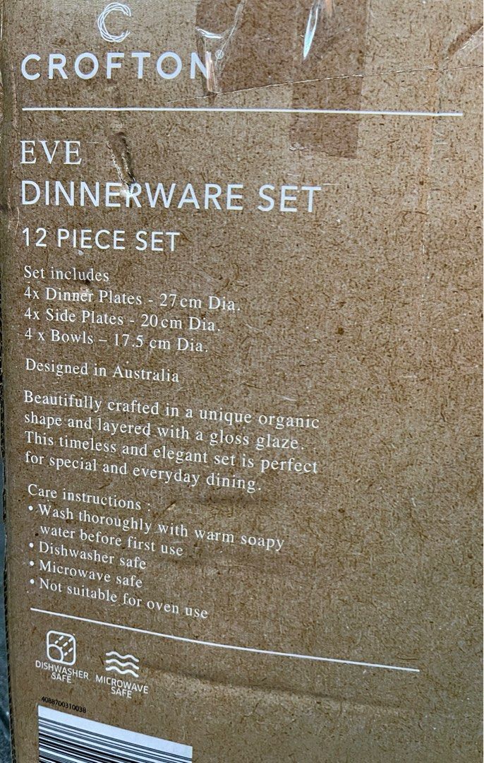 Crofton 12pcs Eve Dinnerware Set Designed in Australia Php 1,500 ***new ...