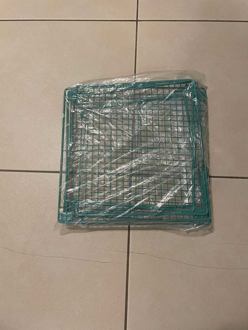 Daiso Stackable Rack 2pcs, Furniture & Home Living, Home Improvement ...