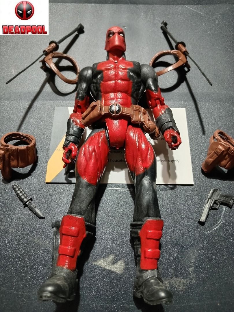 Deadpool toy marvel xmen superhero collection action figure budget toy ...