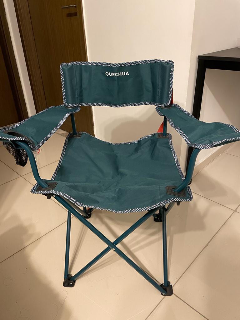 Decathlon Nature Hiking Foldable Camping chair, Sports Equipment ...