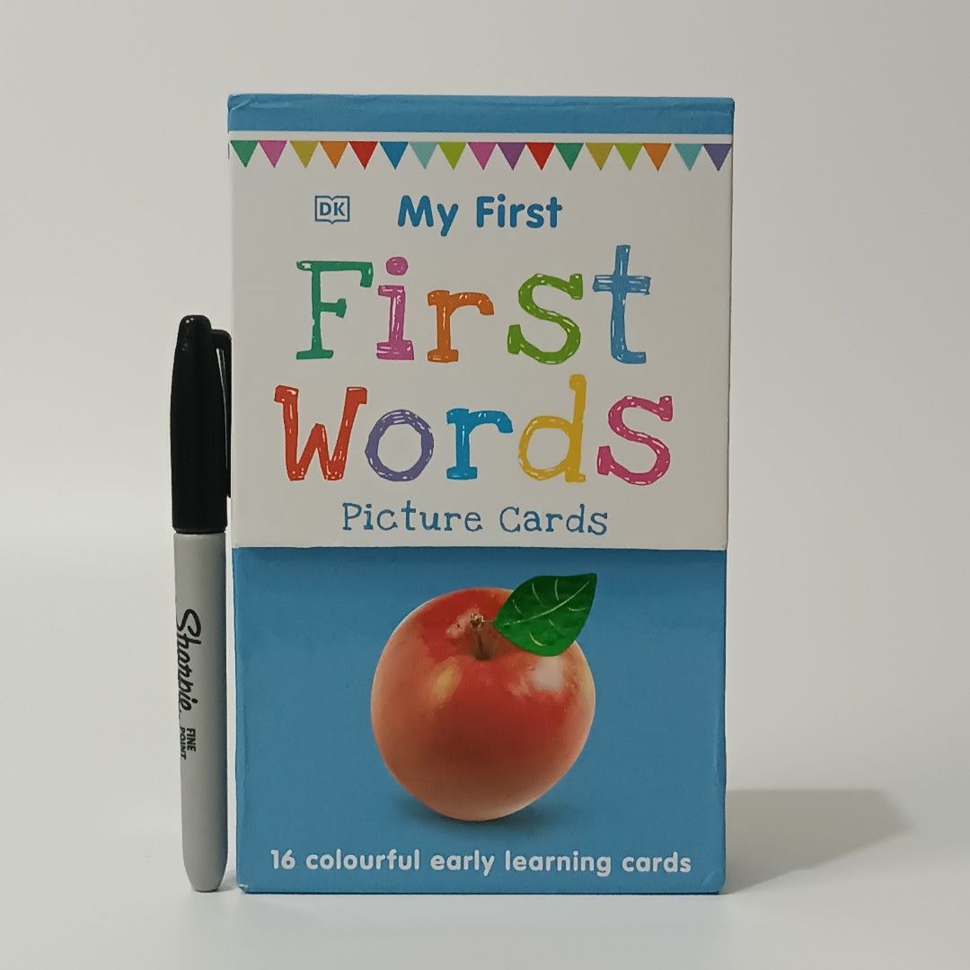 DK My First Words Picture Cards, Hobbies & Toys, Books & Magazines ...