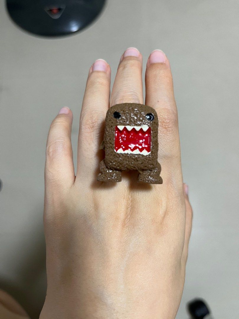 Domo-Kun ring, Women's Fashion, Jewelry & Organisers, Rings on Carousell