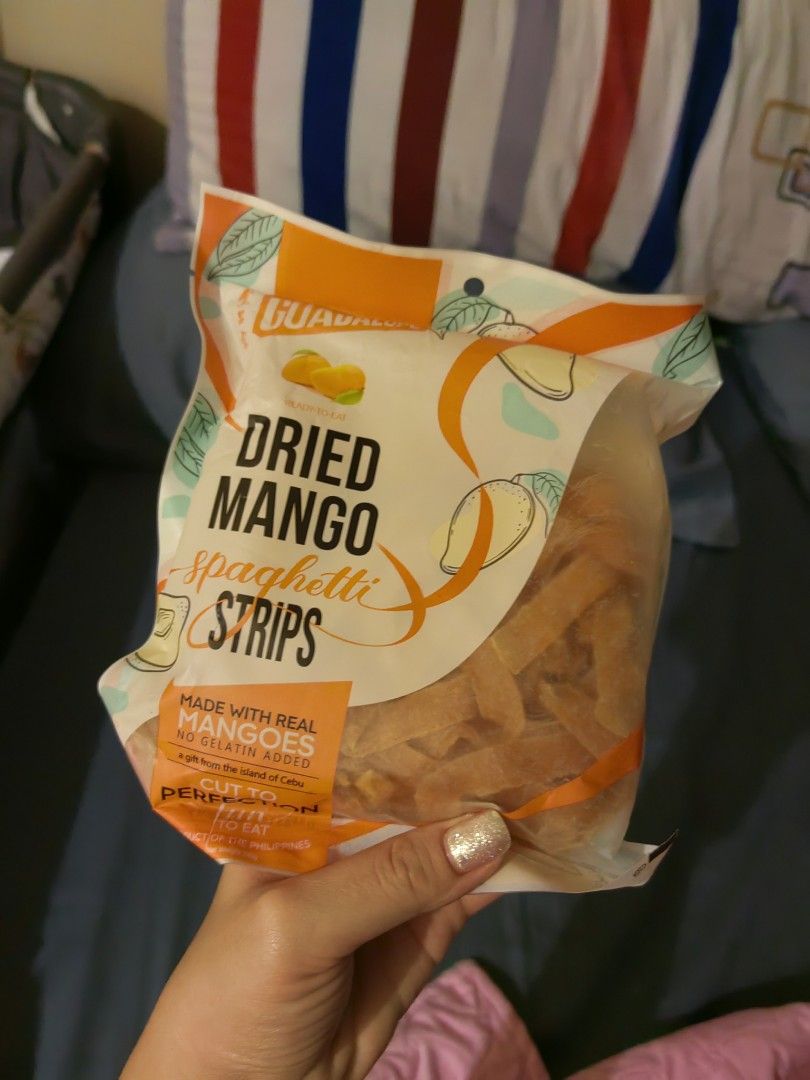 Dried Mangoes CEBU 250g, Food & Drinks, Local Eats on Carousell