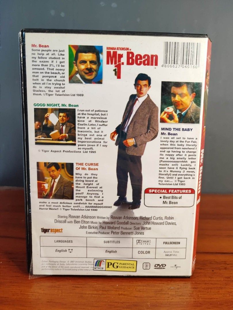 DVD Movies Mr. Bean 1, Hobbies & Toys, Music & Media, CDs & DVDs on Carousell