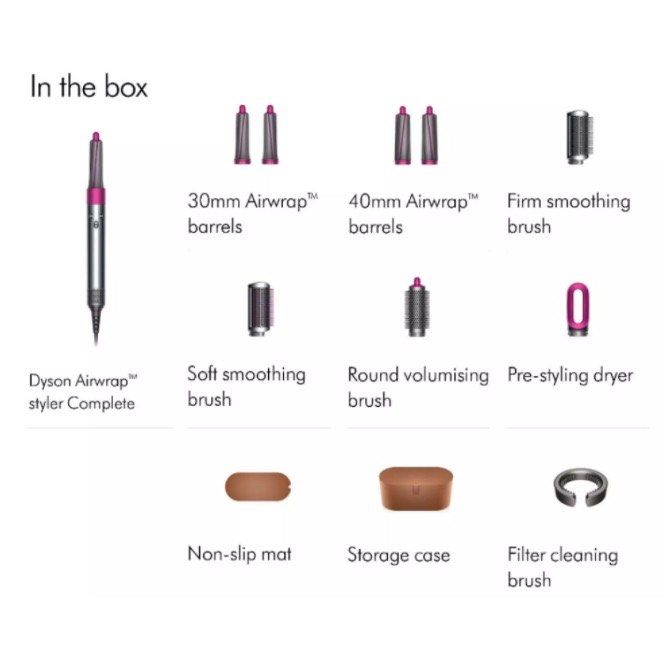 NETT PRICE Dyson airwrap complete set old edition, Kesehatan ...
