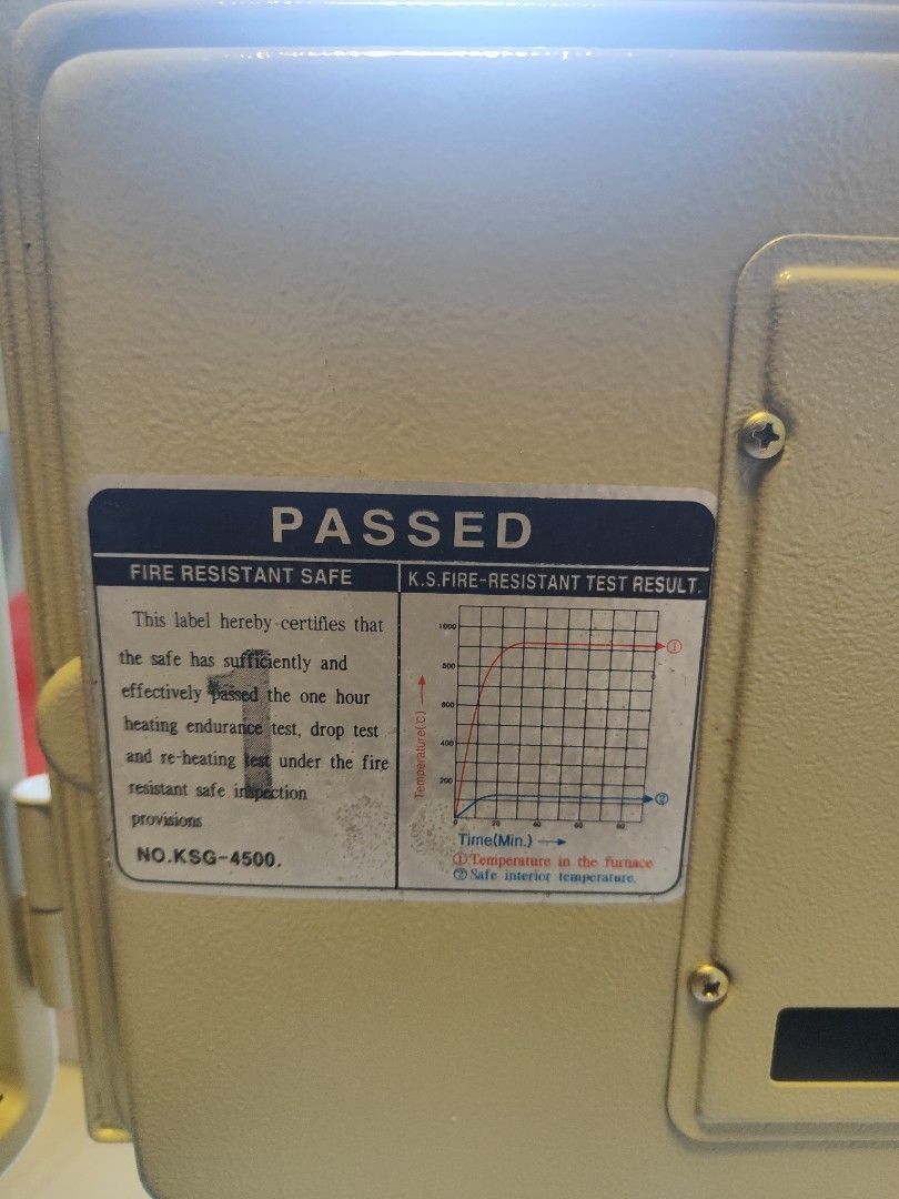 Eagle Safes Dual Key SSM-020KK, Furniture & Home Living, Security ...