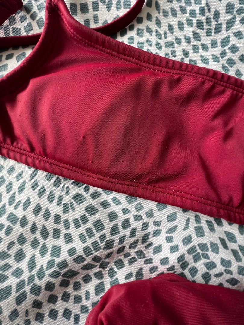 Eighth Mermaid Swimsuit - Wine, Women's Fashion, Swimwear, Bikinis ...