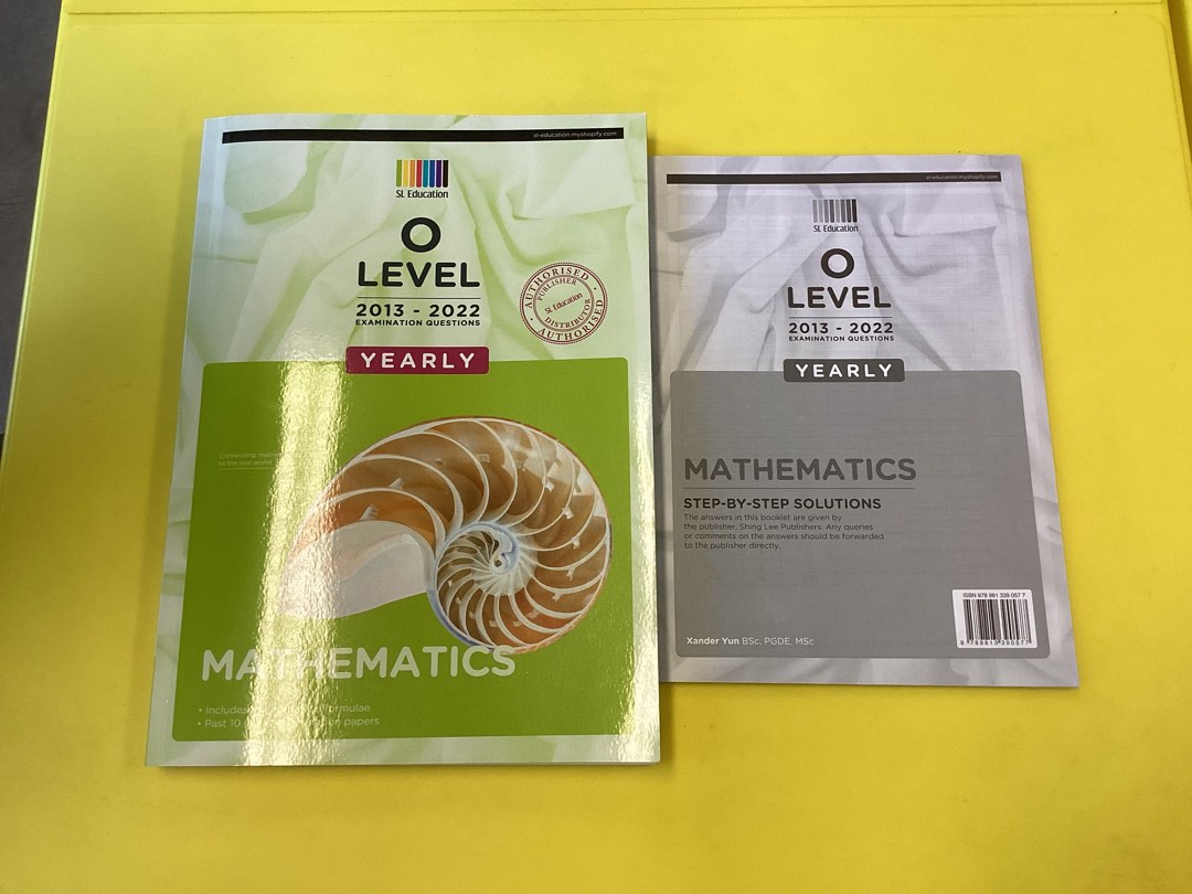 Emath & Amath O level TYS w ans key, Hobbies & Toys, Books & Magazines ...