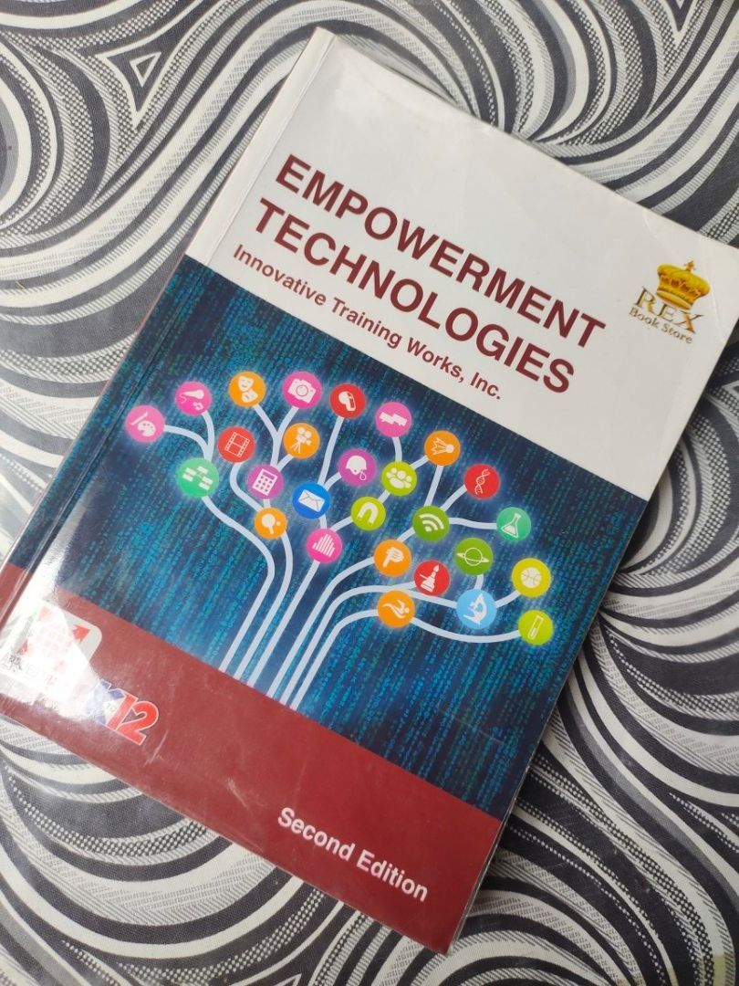 EMPOWERMENT TECHNOLOGIES GRADE 11 REX BOOK, Hobbies & Toys, Books ...