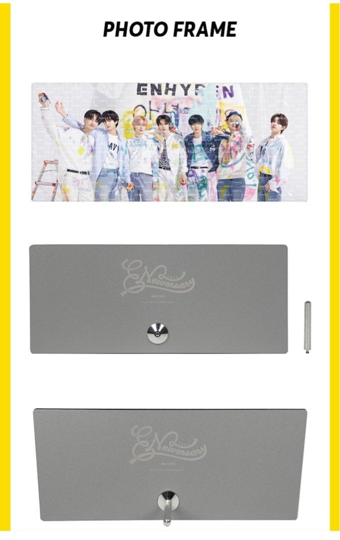 Enhypen first Enniv Photo Frame, Hobbies & Toys, Memorabilia ...