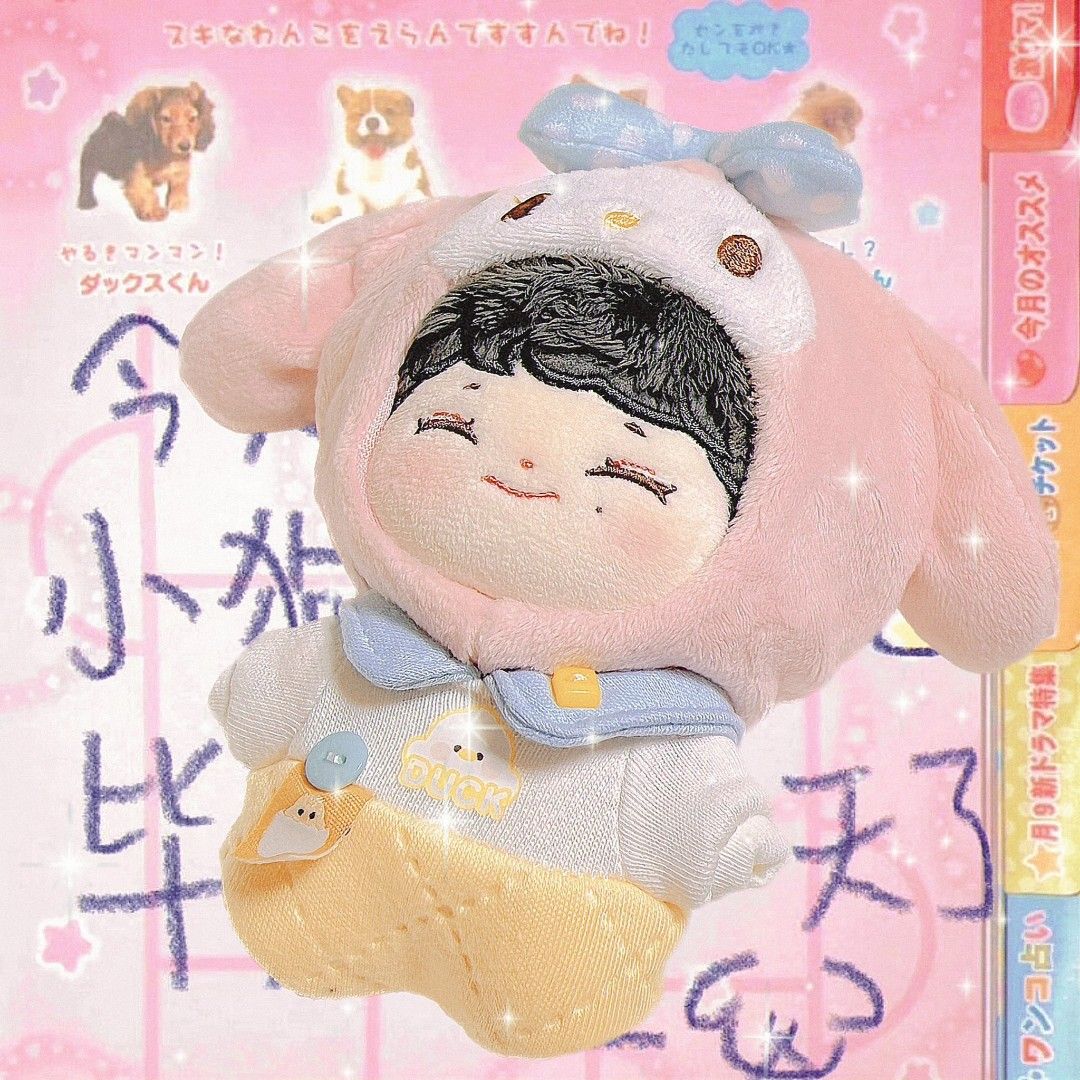 Enhypen Sunoo 10cm Doll (piggynoo) on Carousell