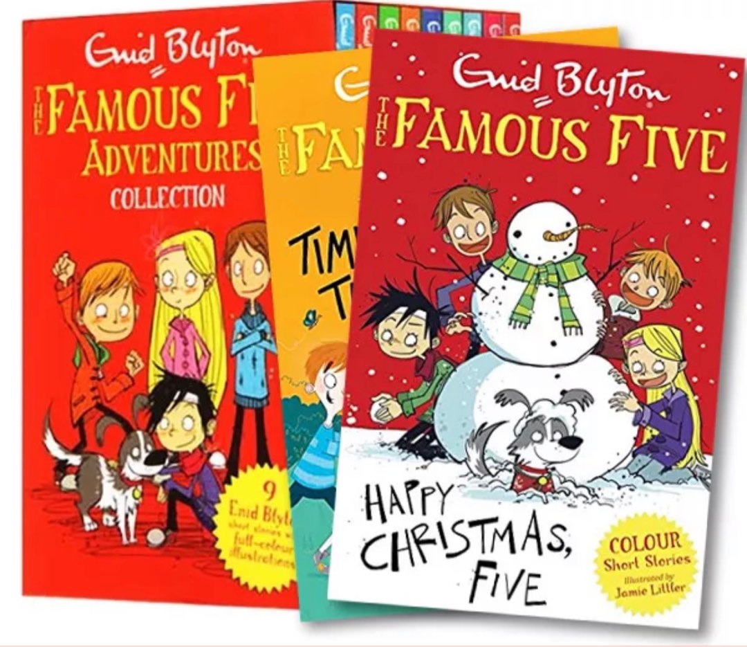 Enid Blyton Famous Five Set of 11 Books , Hobbies & Toys, Books ...