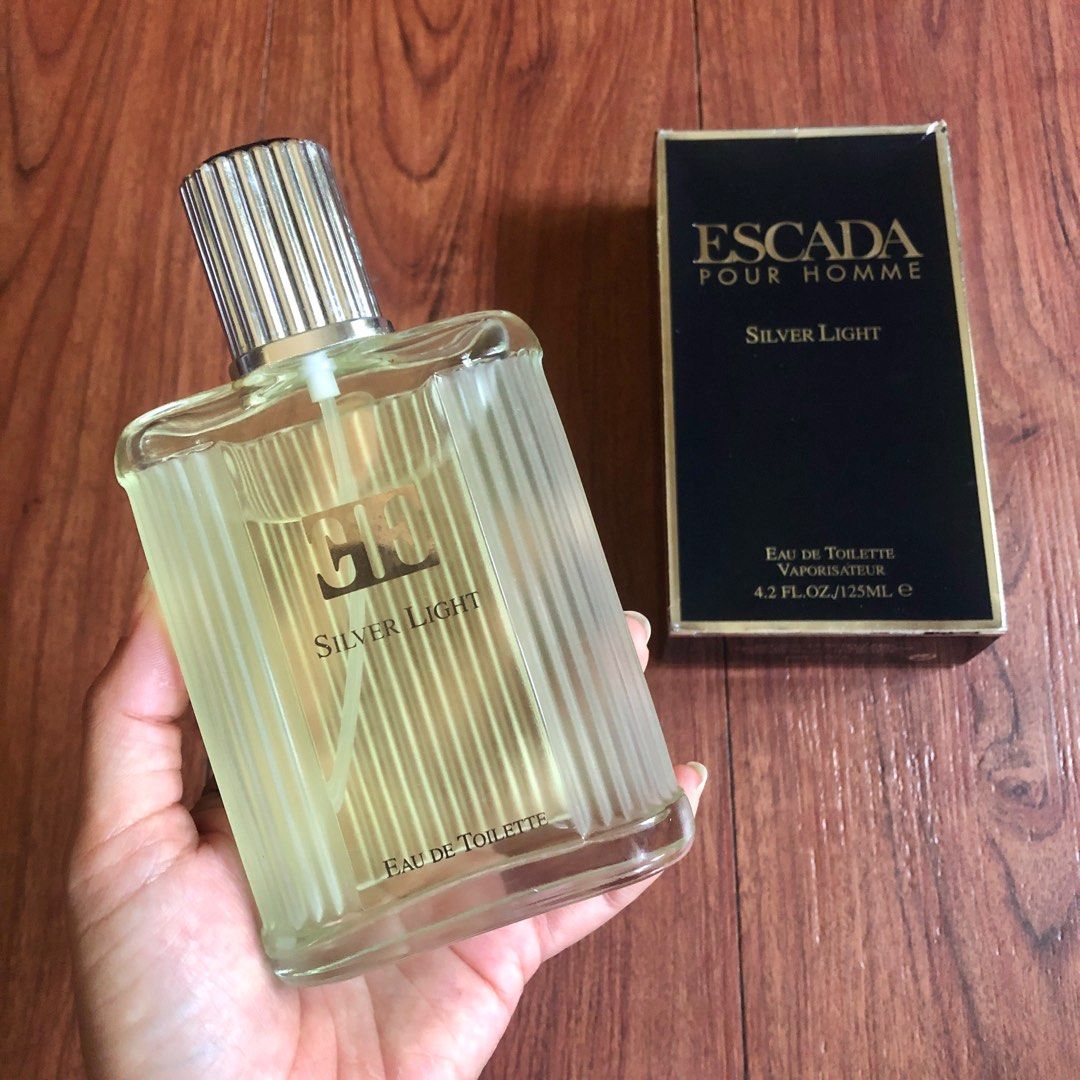 Escada Pour Homme Silver Light EDT 125ml on Carousell