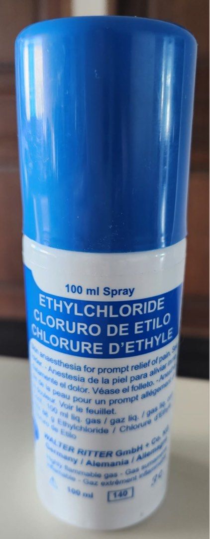 Ethyl Chloride spray, Beauty & Personal Care, Bath & Body, Body Care on ...