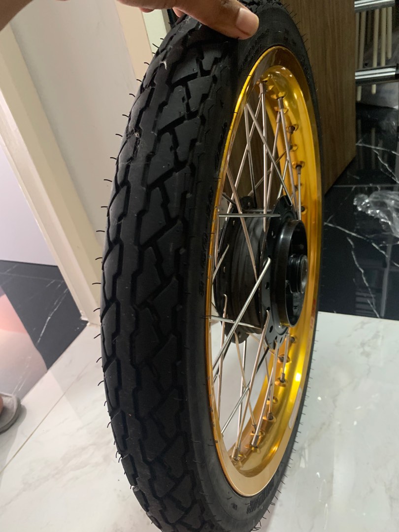 RXZ Takasago Excel Rim Japan (Old Model) Gold Original , Motorcycles ...