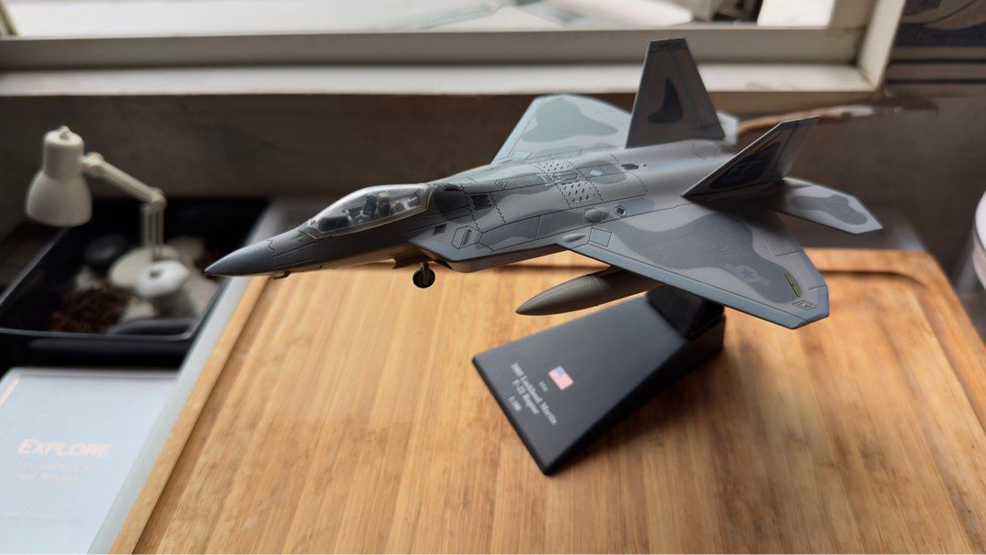 F-22 Raptor 1:100 Model, Hobbies & Toys, Toys & Games on Carousell