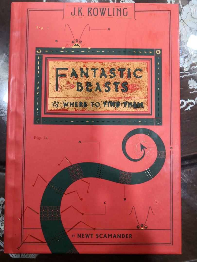 Fantastic Beast & where to find them by Newt Scamander, Hobbies & Toys ...
