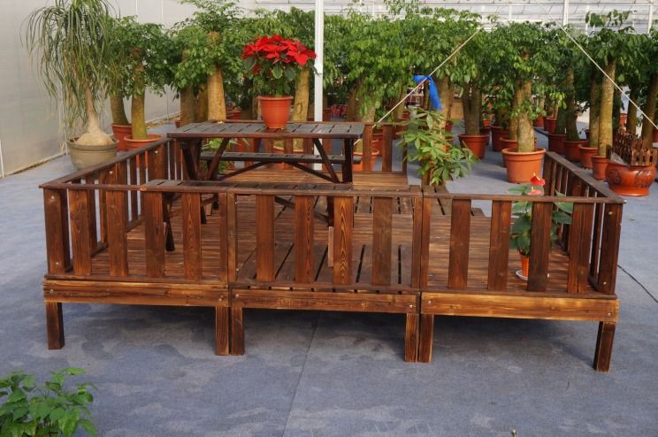 Fencing Fence Pagar Plant Flower Stand Edge Edging Pot Racks Planter ...