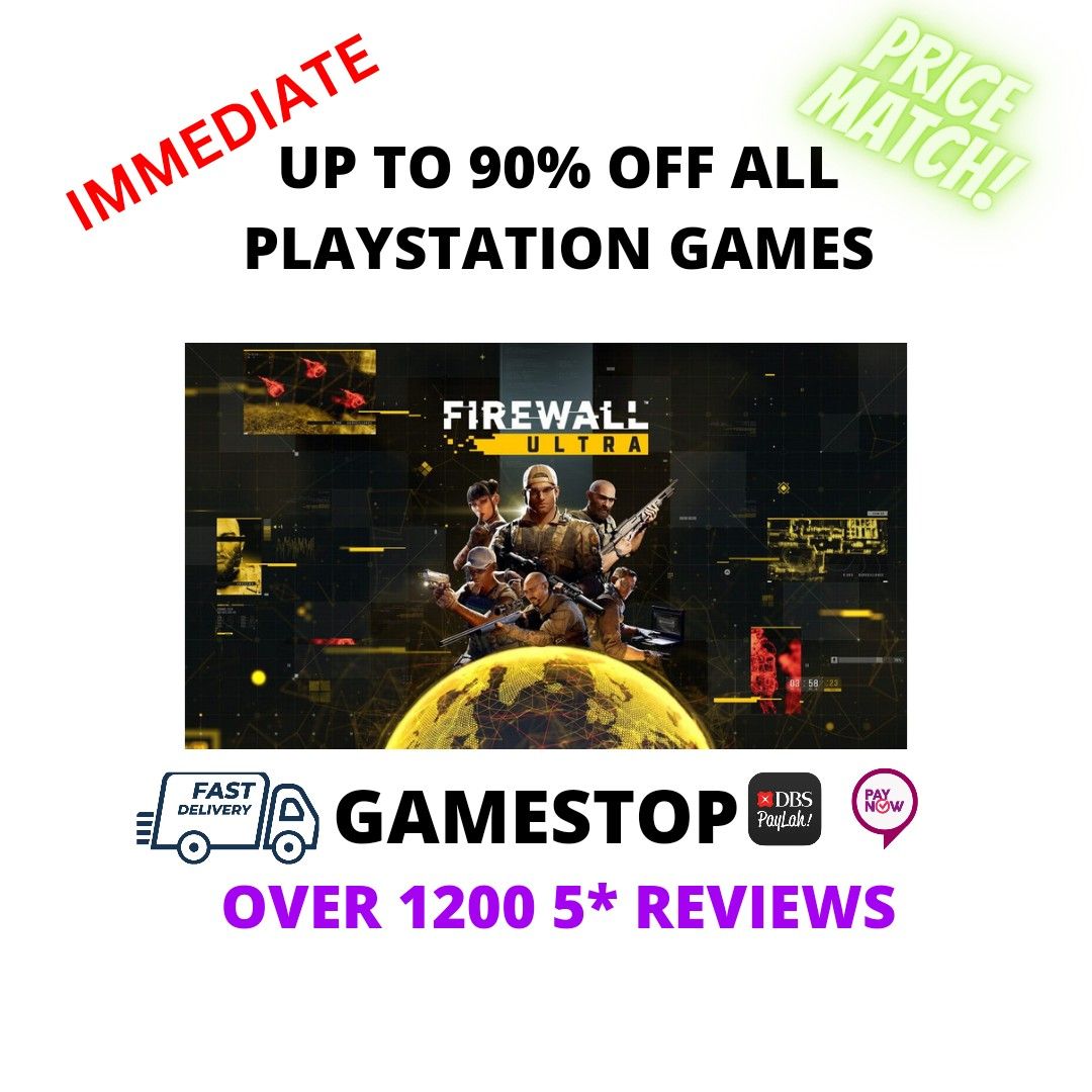 Firewall Ultra [PS4 Games] [PS5 Games], Video Gaming, Video Games ...