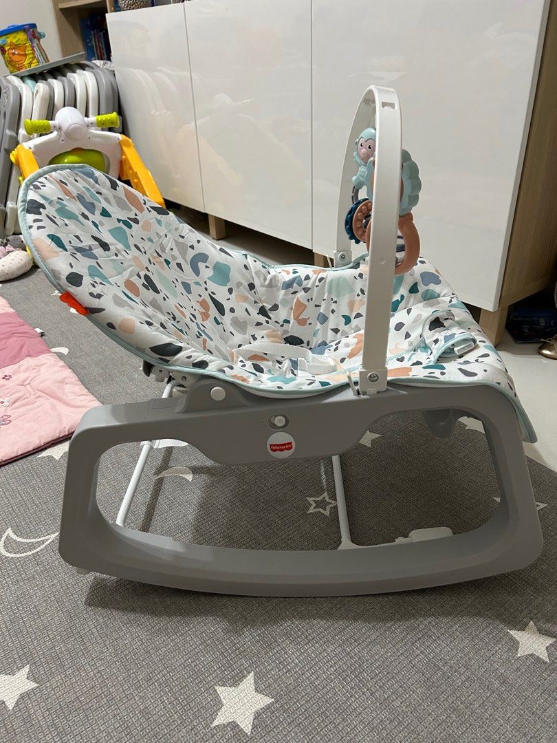 Fisher Price Rocker baby bouncer swing, Babies & Kids, Infant Playtime ...