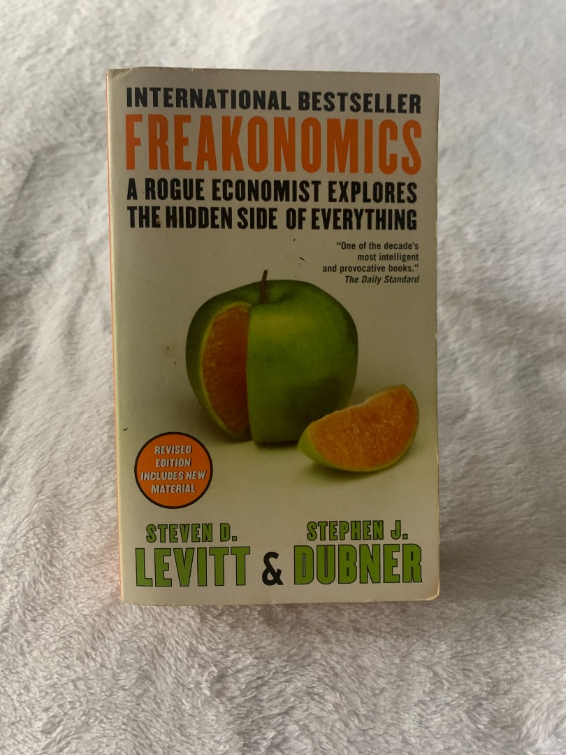 Freakonomics by Steven D. Levitt and Stephen J. Dubner, Hobbies & Toys ...