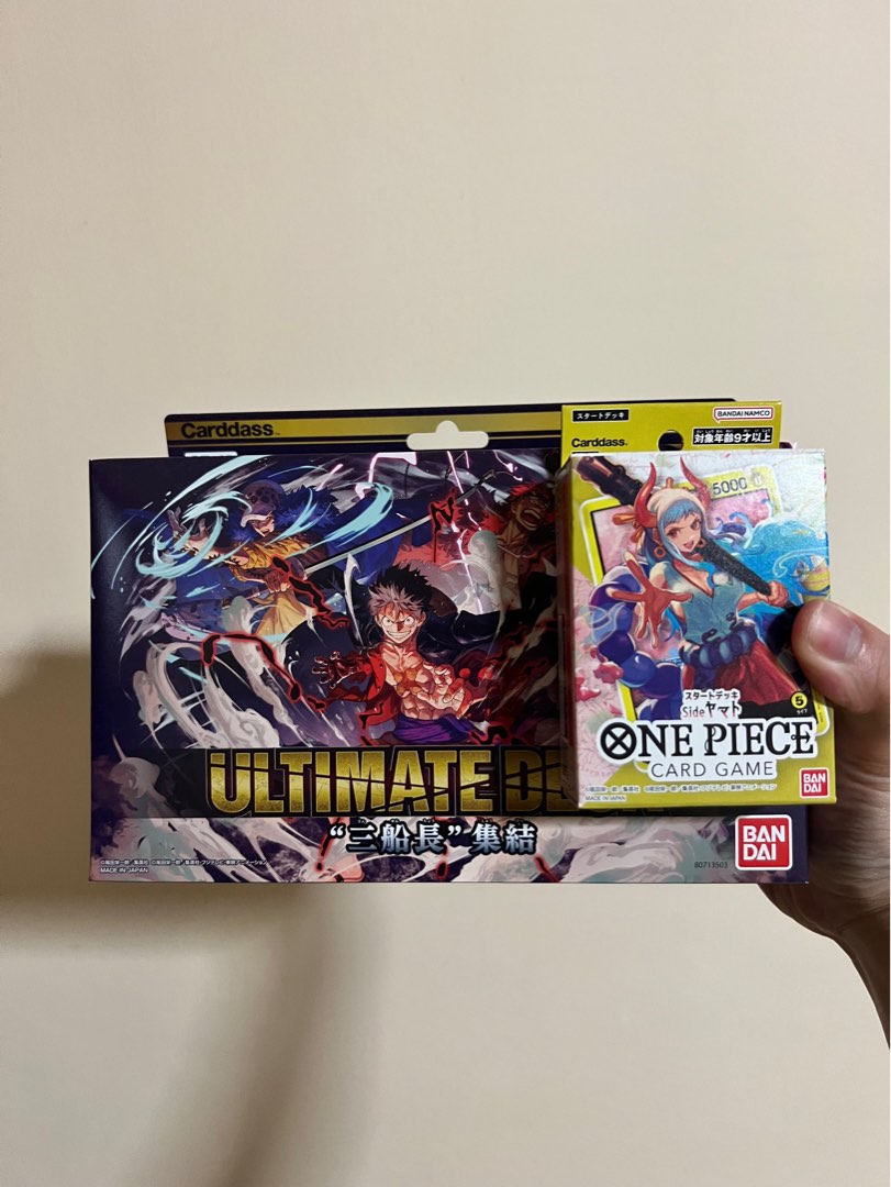 (FREE COURIER) OP05 One Piece TCG ST - 09 Yamato Side Deck and ST - 10 Ultimate Deck, Hobbies ...