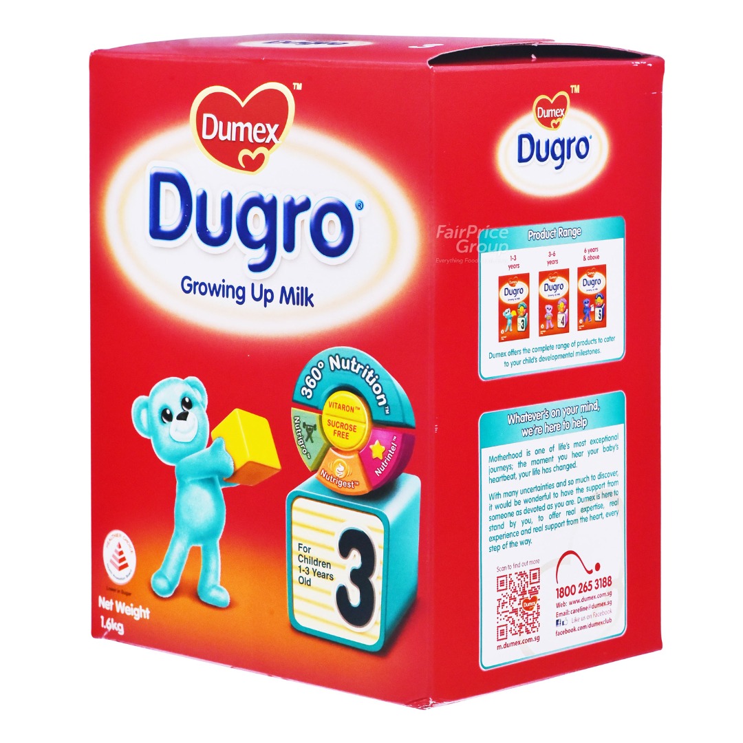 FREE DELIVERY $21.70 Dumex Dugro Stage 3 Growing Up Baby Formula (700G ...