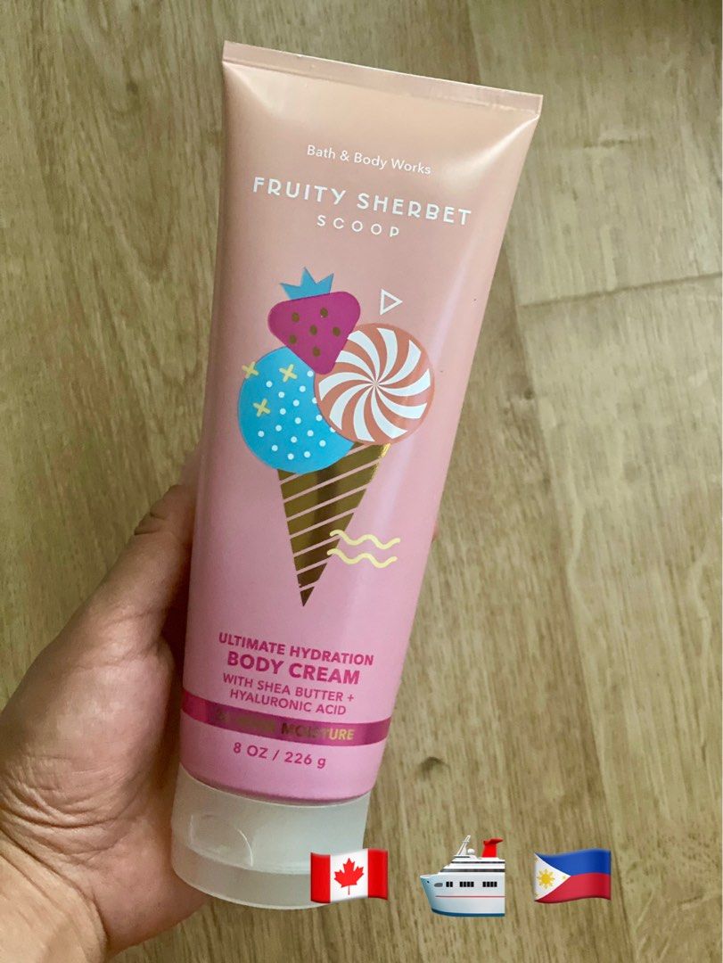 Fruity Sherbet Scoop Body cream, Beauty & Personal Care, Bath & Body ...
