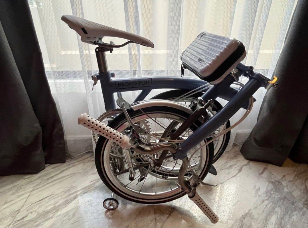 fully mod Brompton M6L cloud blue super light, Sports Equipment ...
