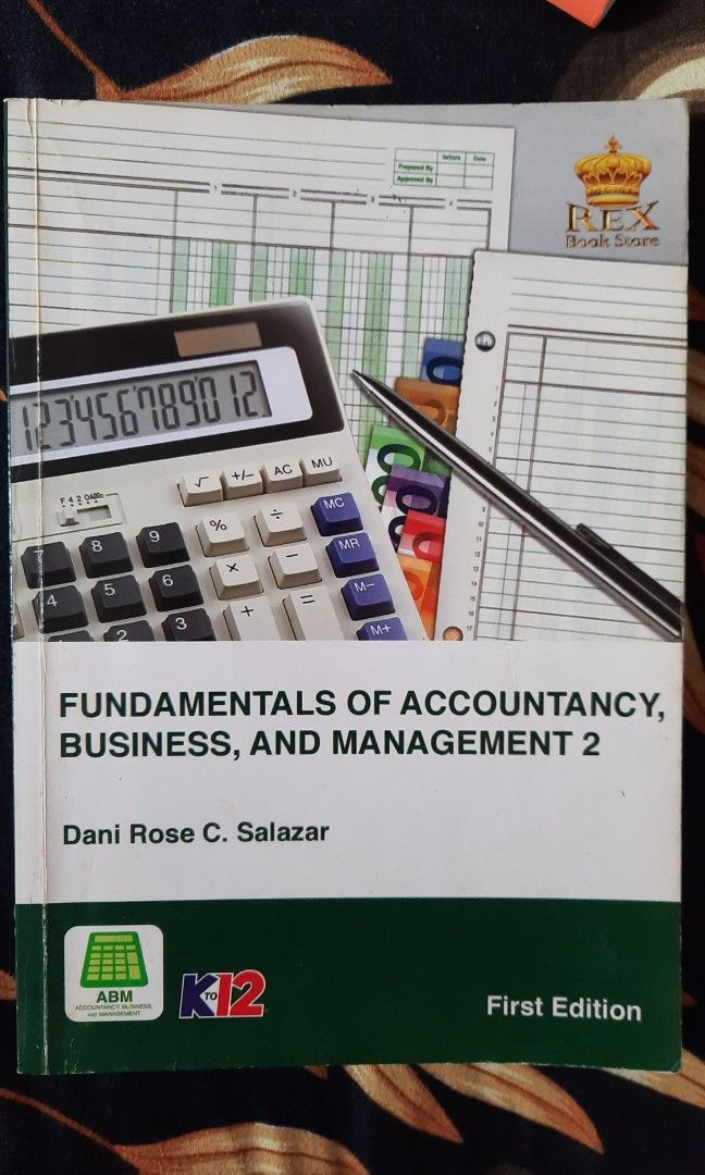 Fundamentals of accountancy, business, and management 2, Hobbies & Toys ...