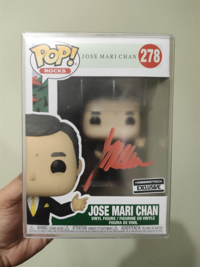 Funko Jose Mari Chan Signed, Hobbies & Toys, Toys & Games on Carousell