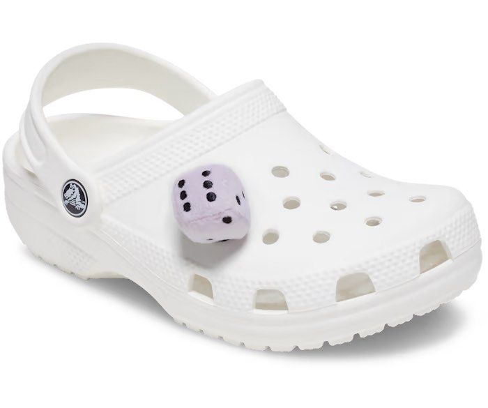 Fuzzy Dice jibbitz, Men's Fashion, Footwear, Shoe inserts & accessories ...