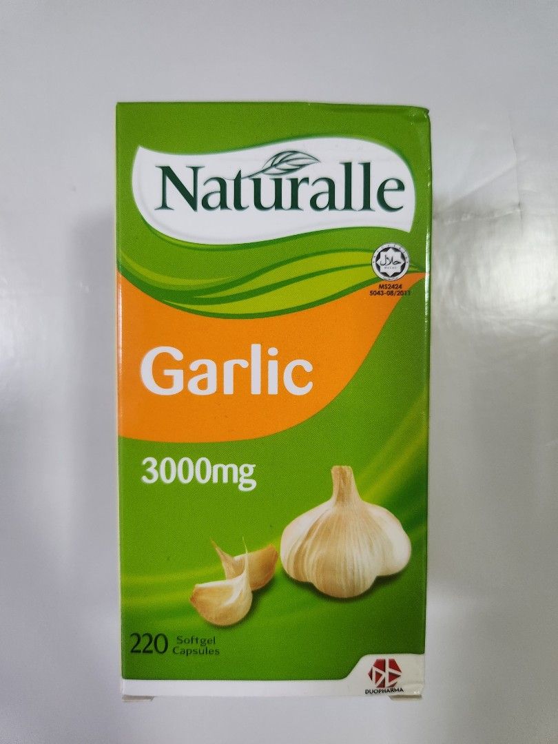 Garlic Capsule Pill (Expiry December 2024), Health & Nutrition, Health ...