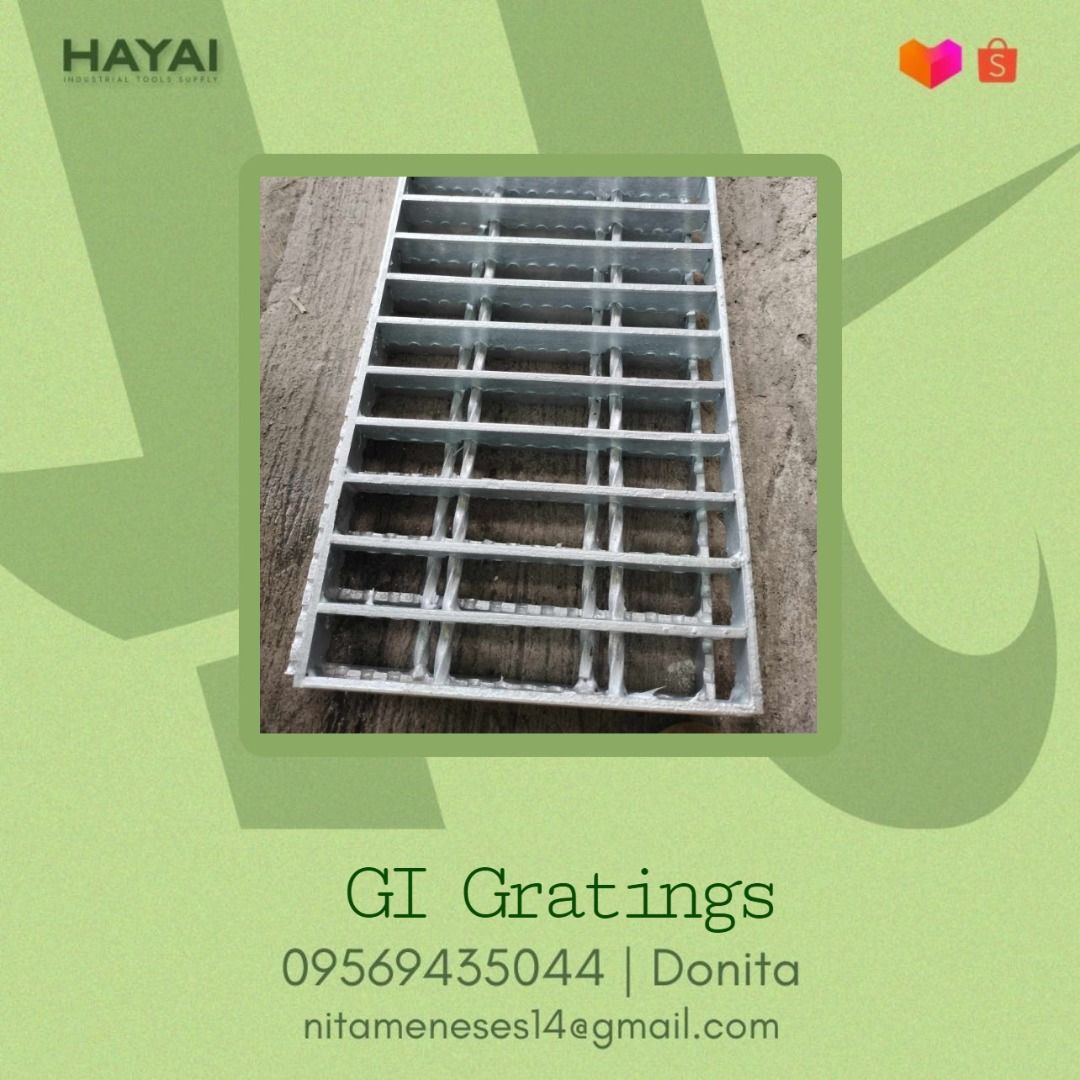 GI Gratings, Commercial & Industrial, Industrial Equipment on Carousell