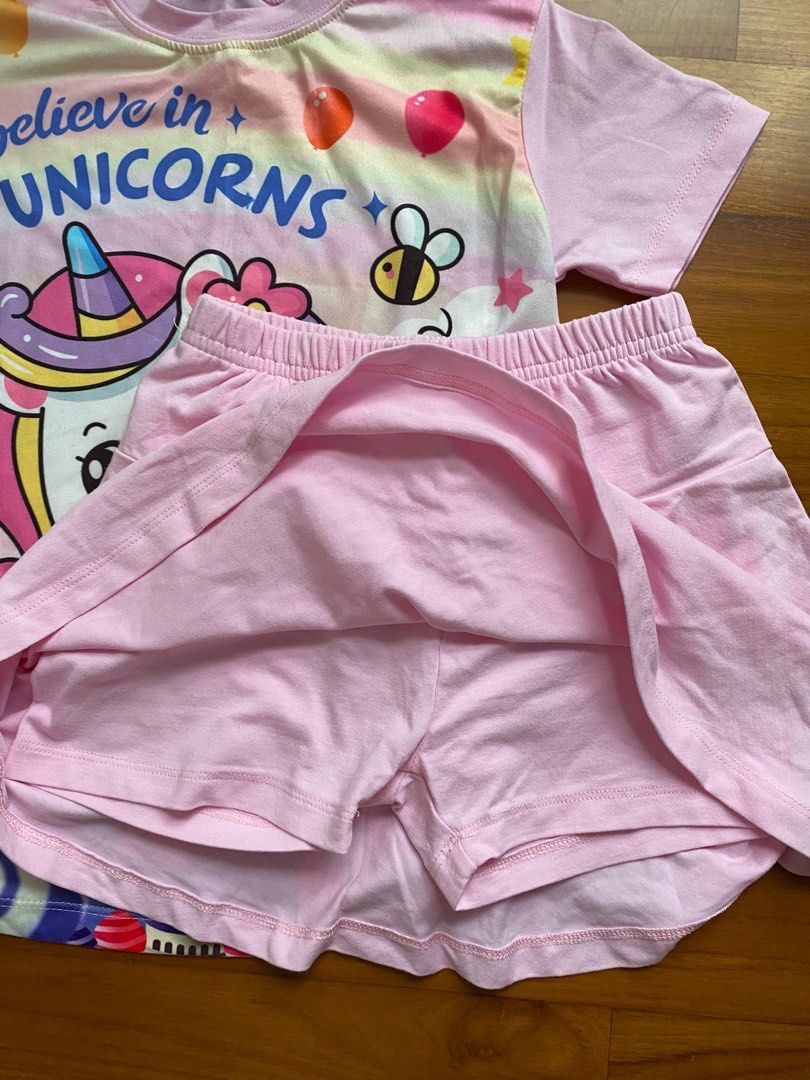Girl top and bottom set (4-5yo), Babies & Kids, Babies & Kids Fashion ...